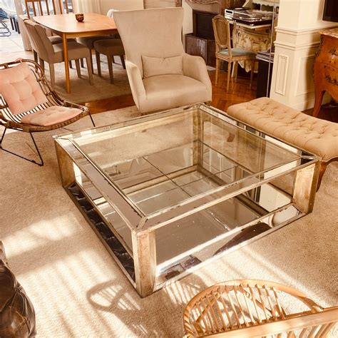 Grande Table Basse Carrée Marque Flamant Modèle Mitchell Les Choses