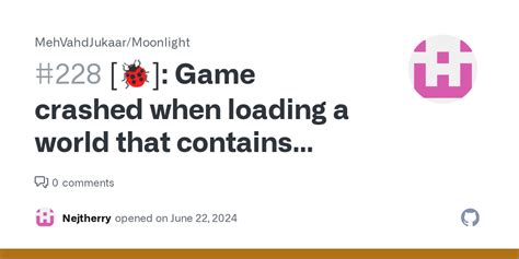 🐞 Game Crashed When Loading A World That Contains Mapreviewed And