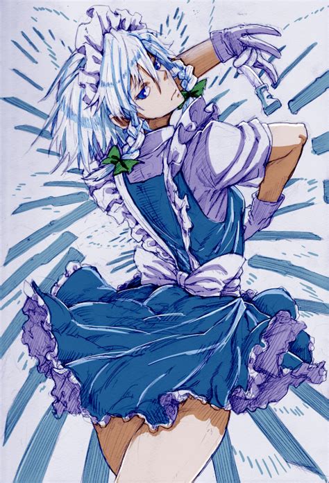 Izayoi Sakuya Touhou Drawn By Torichamaru Danbooru
