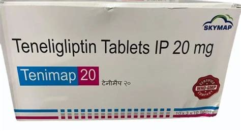 20mg Teneligliptin Tablet Ip At ₹ 438box Jaikisan Wadi Jalgaon