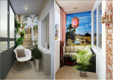 Ідеї дизайну маленького балкона