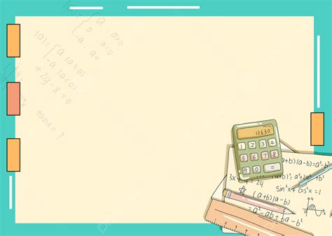 수학 도구 배경 일러스트 수학 도구 사진 및 배경 화면 무료 다운로드 Pngtree