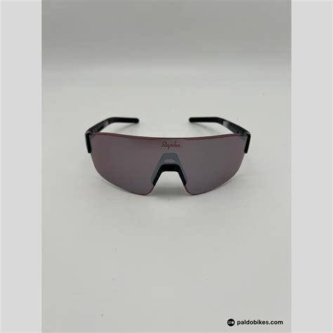 Rapha Pro Team Frameless Glasses Black Black Mirror Lens Paldo Bikes