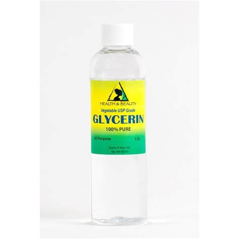 Glycerin Vegetable Oil Usp Grade 100 Pure 5 Oz