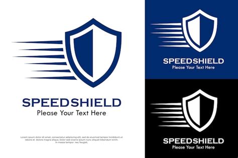 Premium Vector Speed Shield Logo Template Illustration Suitable For Symbol Web Energy App