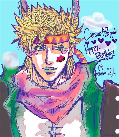 Pin By ちびうさ On ジョジョ Jojos Bizarre Adventure Jojo Bizarre Caesar