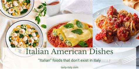 Top 8 Italian American Dishes Tasty Italy