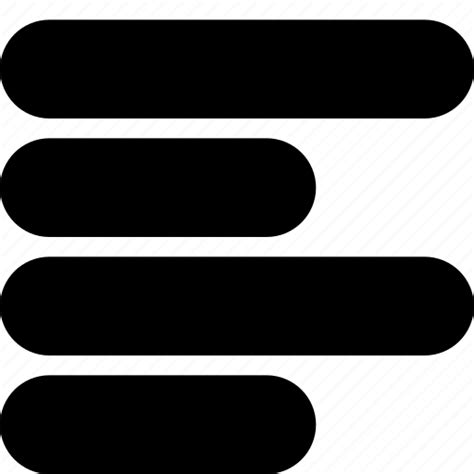 Text Editor Left Alignment Align Web Button Icon Download On