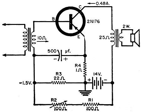 Class A Transistor Power Output Circuits October Electronics World RF Cafe
