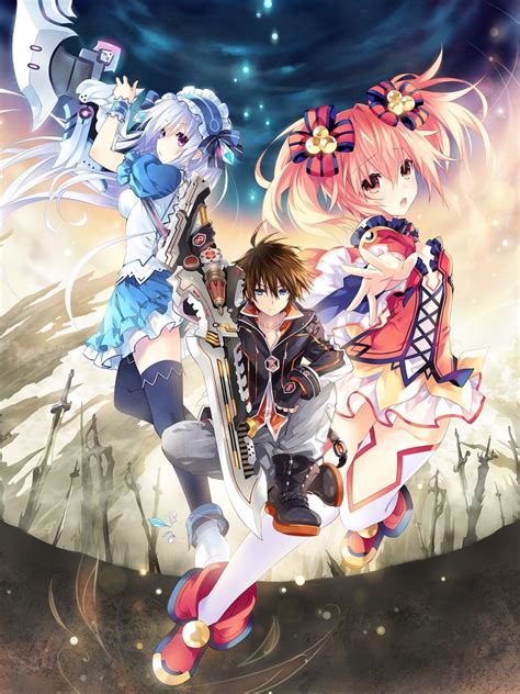 Tiara Alyn And Fang Fairy Fencer F Drawn By Tsunako Danbooru