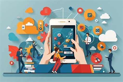 Premium Photo Business Team Working For Mobile Application Development And Design Process Concept