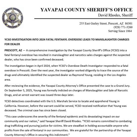 Yavapai County Sheriffs Yavapai County Sheriffs Office