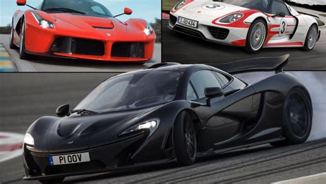 Ferrari Laferrari Vs Mclaren P1 Vs Porsche 918 Spyder Hypercar Battle