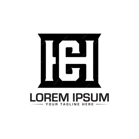 Premium Vector Ch Letter Logo Design Unique And Modern Ch Hc Letter
