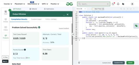 Geeksforgeeks Codingchallenge 160daysofcode Java Problemsolving