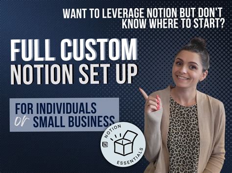 A Fully Customized Notion Set Up Upwork