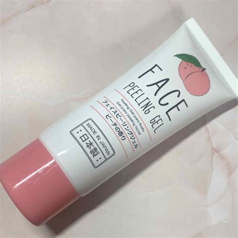 フェイスピーリングジェル ピーチの香り｜daisoの口コミ 超優秀！100均で買えるおすすめピーリング！face Peeling Gel