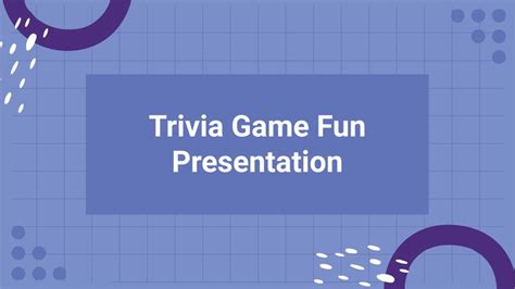 Trivia Powerpoint Template