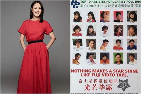 Actress Aileen Tan Shares Viral Poster Of Sbc Top 10 Artistes Popularity Poll From 1991 The