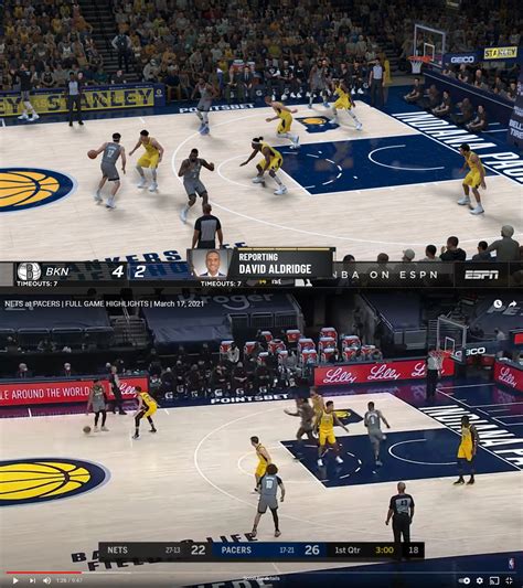 NBA 2K21 Real Arena Lighthing Pacers By SportsHub