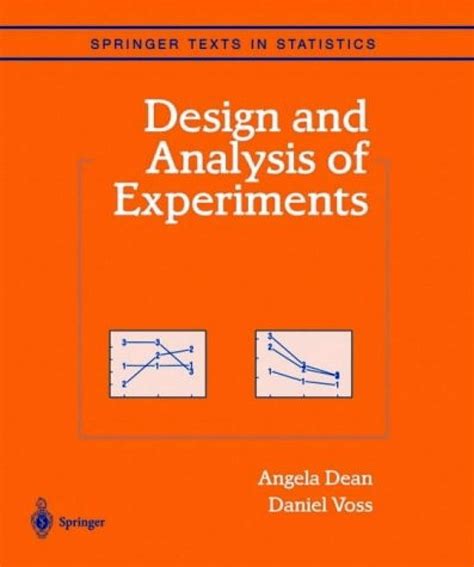 Design And Analysis Of Experiments Nhbs Academic And Professional Books