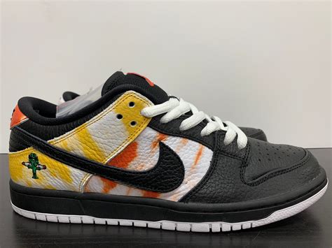 Nike Sb Dunk Low Raygun Tie Dye Black Chillykicks