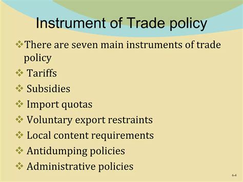 The Political Economy Of International Trade Ppt