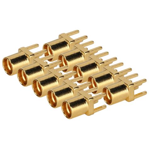 Conector Mmcxpcb 10 Piezas Conector Mmcx Ke Conector Hembra Mmcx