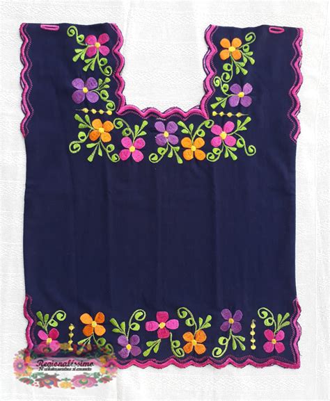 Hermoso Hipil De Lino Flame Bordados Yucatecos Moda Típica Mexicana A