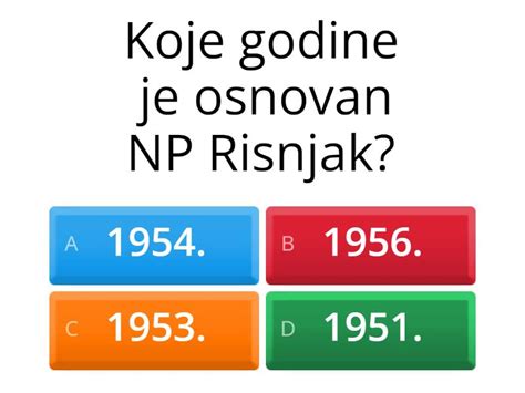 Risnjak Quiz