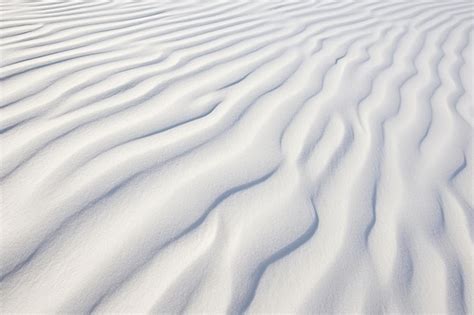 Premium Photo The Texture Of Snow Felt With Every Step