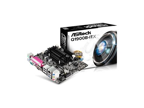 Asrock Intel Bay Trail Q1900b Itx Intel Quad Core J1900 2ghz 2xddr3 Sodimm Glan Rs232 Lpt Vga
