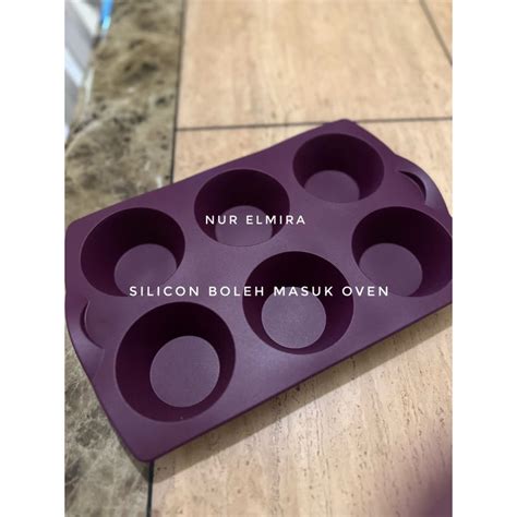 Tupperware Silicon Baking Cup Cake 1 Pcs Shopee Malaysia