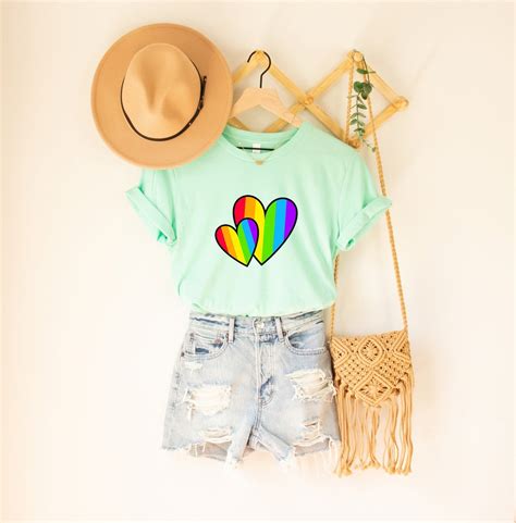 Lgbt Heart Shirt Pride Heart Shirt Lgbt Shirt Lgbt Shirt T Lgbt