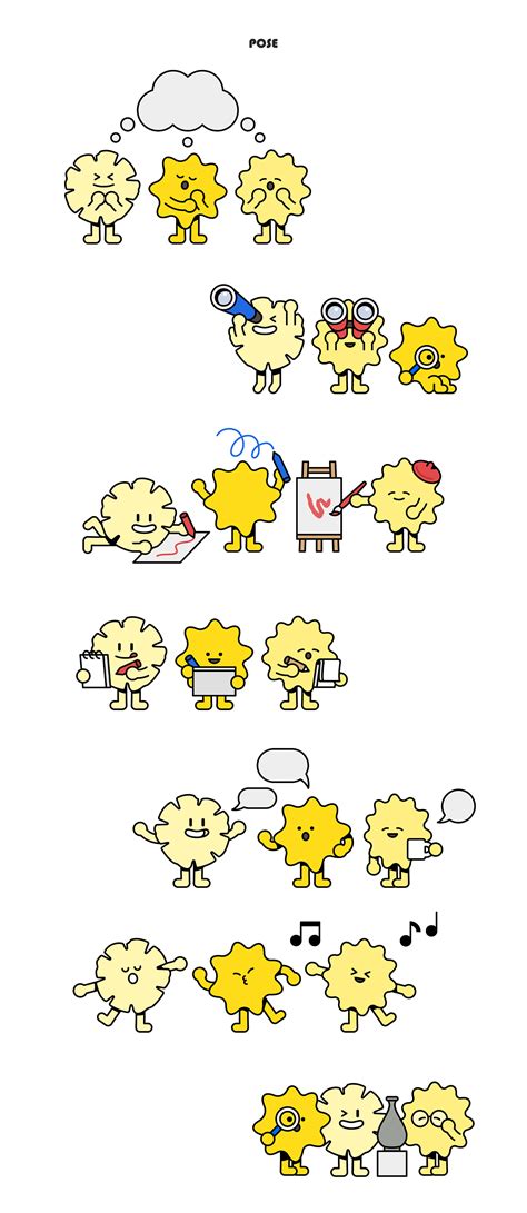 국립중앙박물관 교육과 Character Design And Artifact Illustration Behance