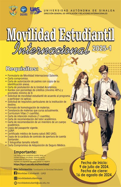 Convocatoria De Movilidad Estudiantil 2025 1 Face