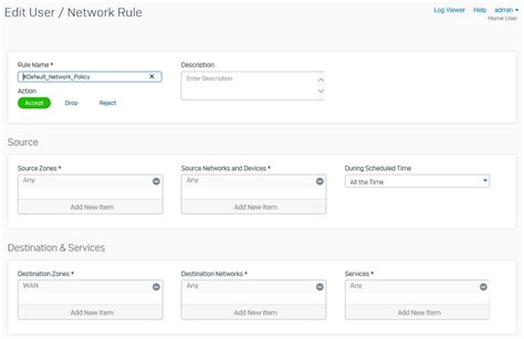 Sophos XG Home Edition Unable To Define LAN Gateway IP Address To Route To Internal