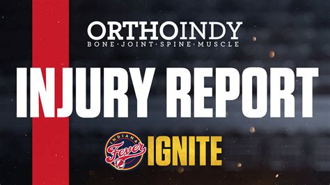 Indiana Fever ⛹️‍♀️🏀 On Twitter Injury Report For Tomorrows Game Vs