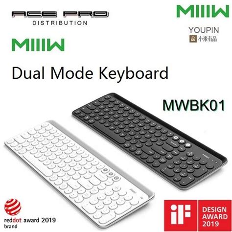 Miiiw Bluetooth Dual Mode Keyboard Mwbk01 104 Keys Wireless 2 4ghz Dual Mode Keyboard Multi