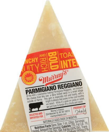 Murrays® Parmigiano Reggiano Sold In ½ Pound Units 1 Lb Kroger