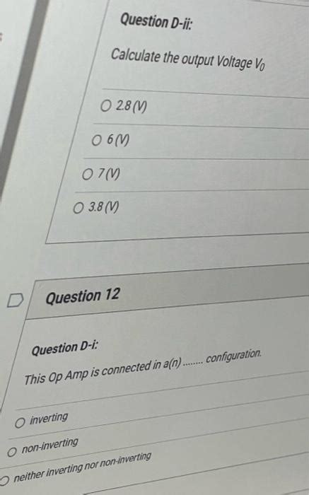 Solved For The Following Op Answer The Following Parts Chegg