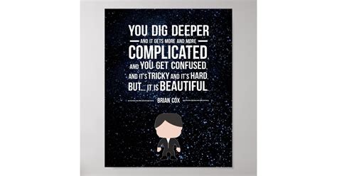 Brian Cox Quote Poster Zazzle