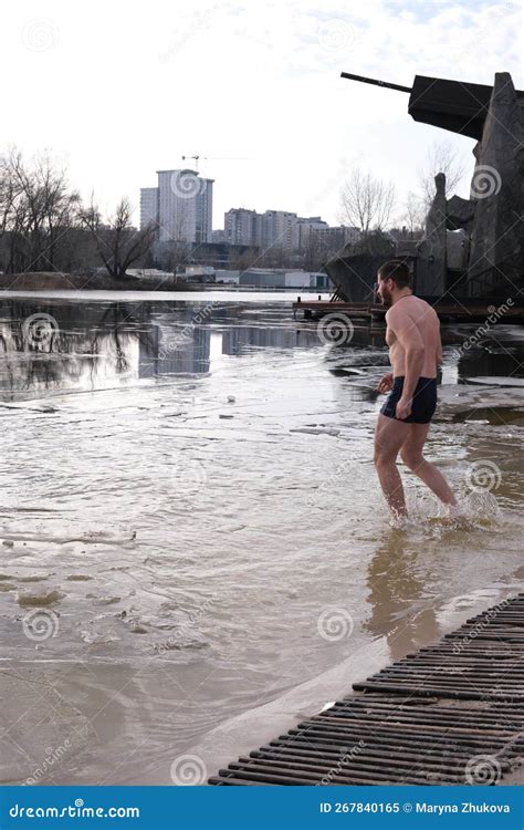 Winter Swimming In Ice Water January Weather Epiphany Frosts And A