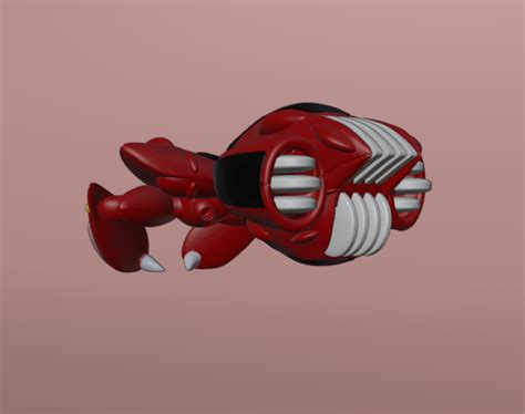 👽 Invid Scout Space Robotech・ Stl File For ・cults