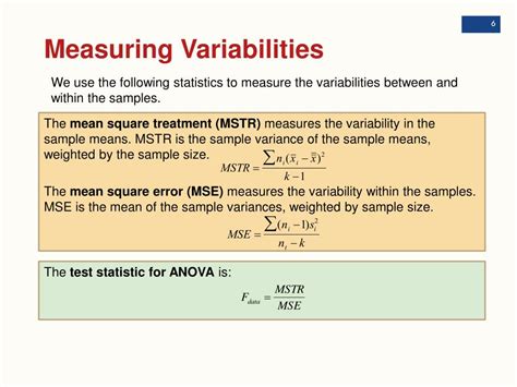 Ppt Chapter 12 Analysis Of Variance Powerpoint Presentation Free