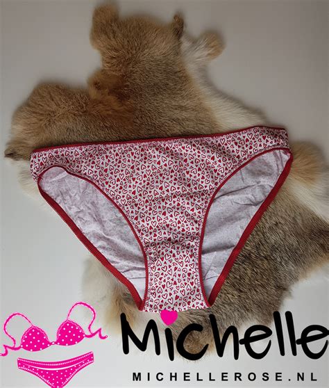 Gedragen Slipje Met Hartjes Michelle Rose