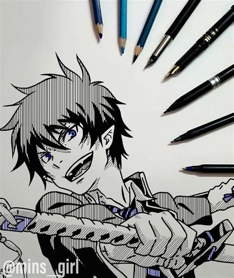 Rin Okumura Blue Exorcist Desenhos De Anime Anime Desenhos
