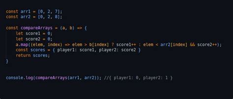 rohit barche on linkedin javascript coding webdevelopment programming arrays comparison…