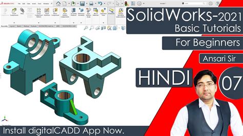 Solidworks Basic Tutorials For Beginners Solidworks Full Course
