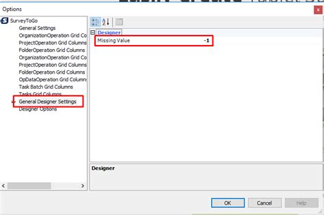 How To Change Default Missing Value Of Coding Of Not Answered Questions SurveyToGo